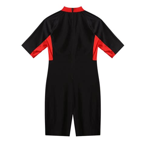Herren Schwimmanzug Kurzarm Schutzkleidung Shorty Wetsuit Neoprenanzug