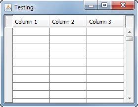 Java Add D Effects In Jtable Stack Overflow