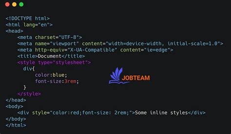 استایل یا ظاهر در Html Styles