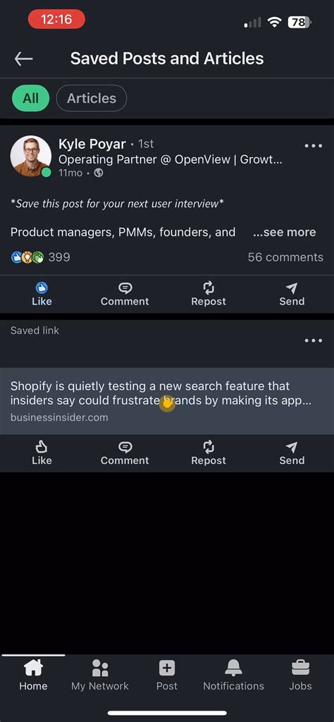 How To Find Saved Posts On Linkedin Desktop App
