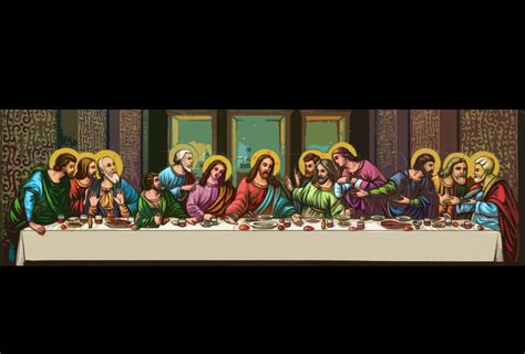 How To Draw The Last Supper Soupcrazy