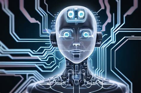 Evil Artificial Intelligence Humanoid Alien Robot Robot With