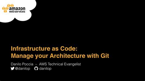 Pdf Infrastructure As Code Manage Your Architecture With Git