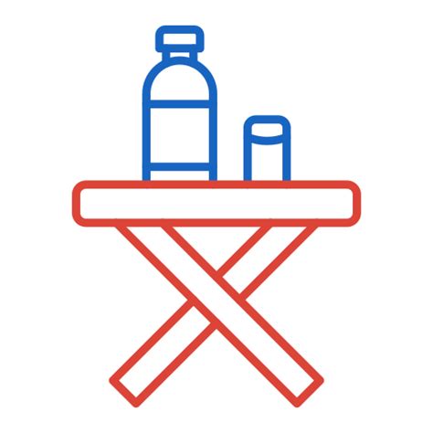 Icono De Mesa Al Aire Libre Generic Color Outline