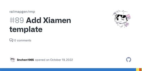 Add Xiamen Template · Issue 89 · Railmapgenrmp · Github