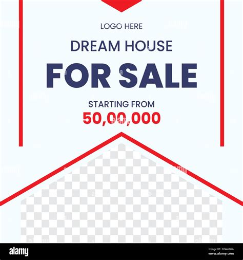 Real Estate Poster Template Stock Vector Image And Art Alamy