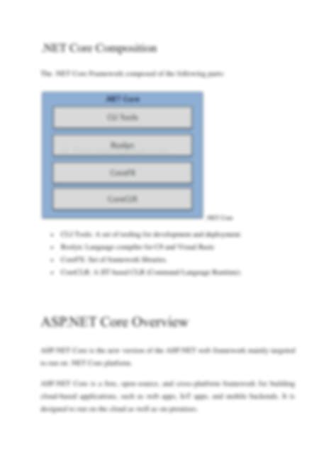SOLUTION Asp Net Core Part 1 Studypool