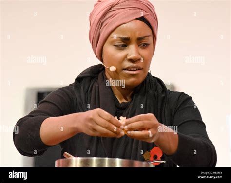 Nadiya Hussein At Bbc Good Food Show Olympia London Featuring Nadiya