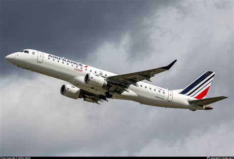F HBLV Air France Hop Embraer ERJ STD ERJ Photo by Steffen Müller ID