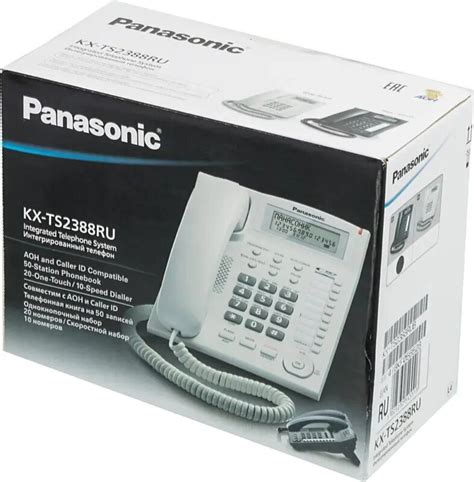 Panasonic KX-TS2388: проводной телефон — надежный помощник для вашего ...