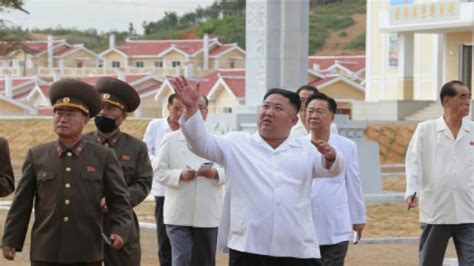 金正恩再度视察黄海北道灾后重建工地 World湃 澎湃新闻 The Paper