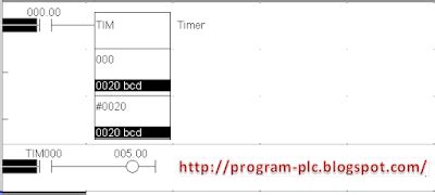Simulation How To Work Timer For PLC Omron