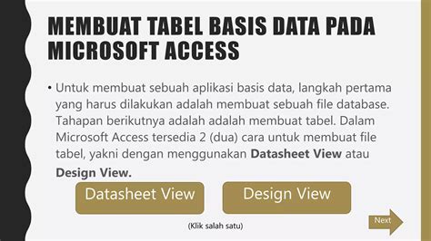 Tabel Tipe Data Record And Field Basis Data Pptx