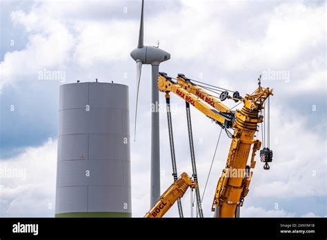 Wind Turbine Repowering In The Issum Oermten Wind Farm Wind
