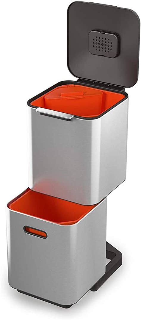 Amazon.com: Joseph Joseph Intelligent Totem Compact 40-Litre Waste ...
