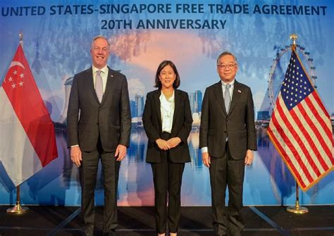 Us Singapore Fta Can Help Usher In Ai Says Trade Minister Gan Kim Yong