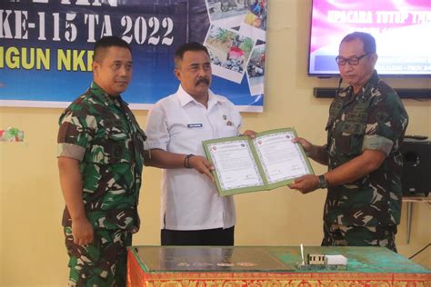 Pembangunan Fisik Non Fisik Rampung 100 TMMD Ke 115 Resmi Ditutup