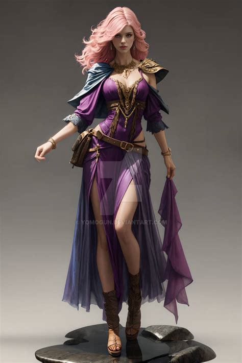8k Female Character Design 02 By Yomogun On Deviantart