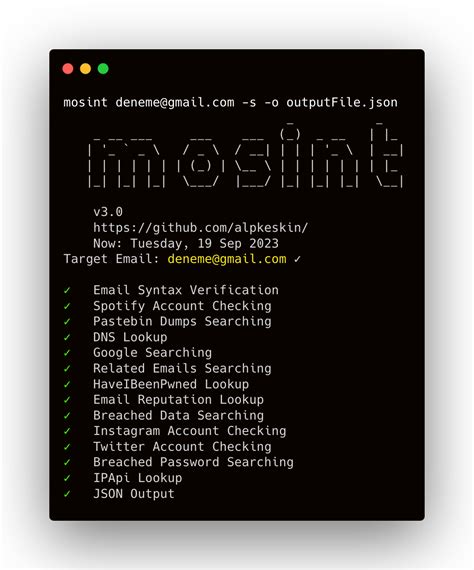 Mosint Is An Osint Tool To Uncover Analyze And Extract Emails With Ease