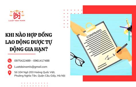 Khi nào hợp đồng lao động được tự động gia hạn