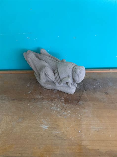 Grasshopper Concrete Statue Etsy