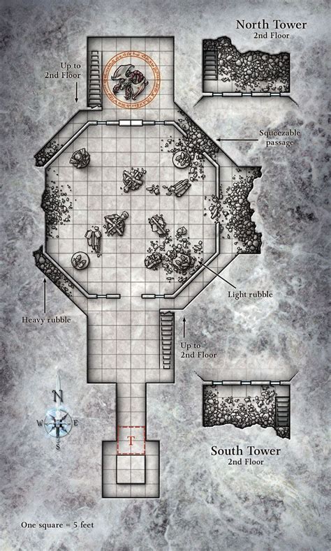 Fantasy Map Tabletop Rpg Maps Dungeon Maps Otosection