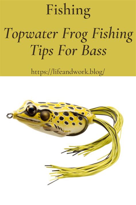 Topwater Frogging Tips For Bass Fishing Success