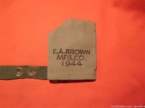 Usgi Ww2 Muzzle Cover For M1 Carbine Garand O3a3 1903 A3 Ea Brown 1944