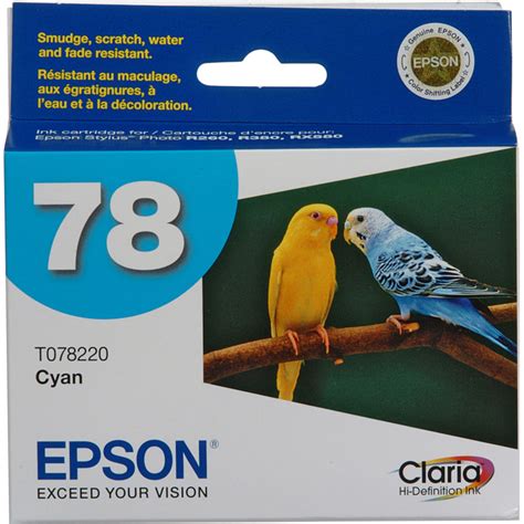 Epson Claria Hi Definition Cyan Ink Cartridge T S B H