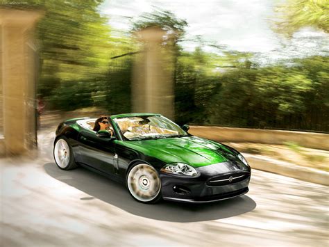 Car That Girl Driving A Jaguar Xk