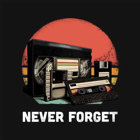 Never Forget Cassette Unisex Basic Tank Goshwow By Teefury