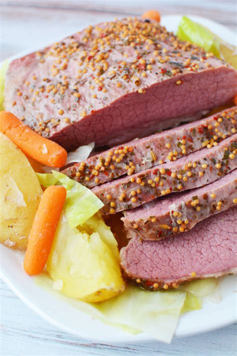 Slow Cooker Corned Beef And Cabbage Recipe