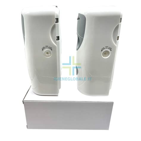 Diffusore Ambiente Spray Automatico Per Insetticidi Profumazioni Disinfettanti 2 Diffusori