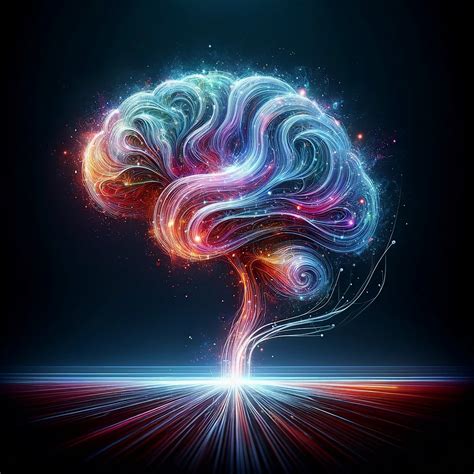 Download Ai Generated Brain Brainwaves Royalty Free Stock