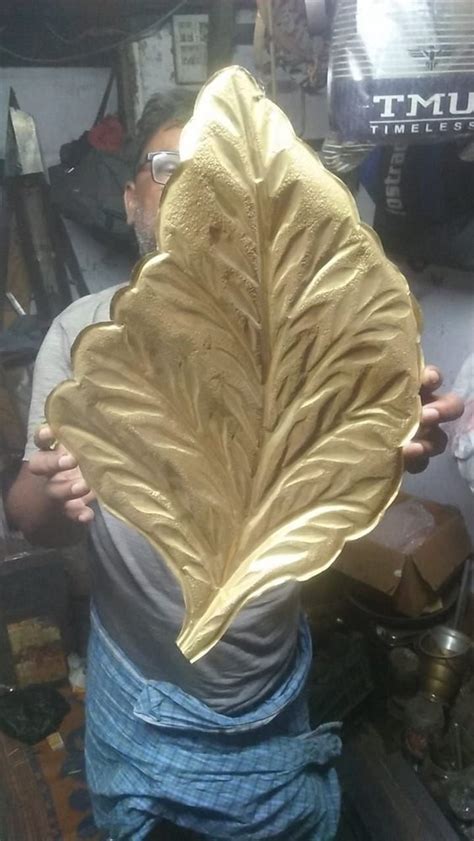 Brass Customised Leaf At ₹ 5000piece Brass Handicrafts In Ahmedabad