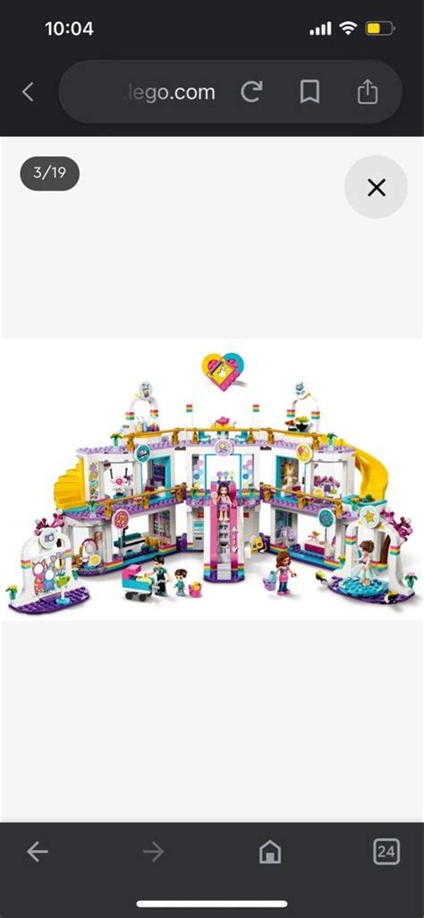 Heartlake City Shopping Mall Lego Friends Hobbies And Toys Toys And Games