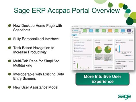PPT Sage ERP Accpac Version PowerPoint Presentation Free Download ID