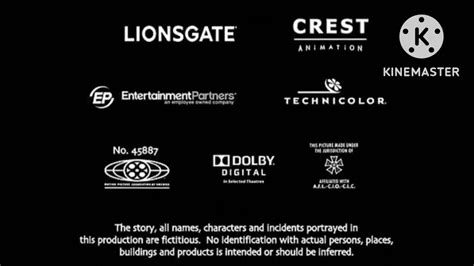 Lionsgate Ca Ep Technicolor Mpaa Dolby Iatse Logos Youtube