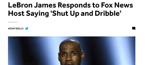 The Mindless Freaks Lebron James Responds To Shut Up And Dribble