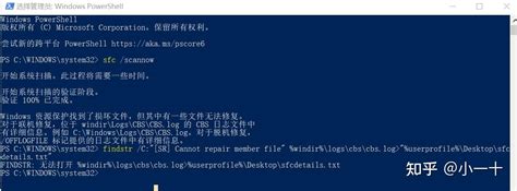 windows资源保护找到了损坏文件 但其中有一些文件无法修复 知乎