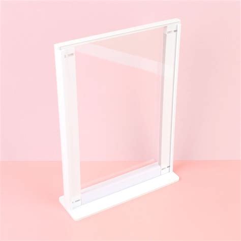 안내판 실용적인 N6263b7c190 Pop 스탠드형 양면 T자형 A4 아크릴꽂이 홈플러스 택배배송