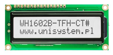 WH1602B TFH CT Winstar Alphanumeric LCD Display Unisystem