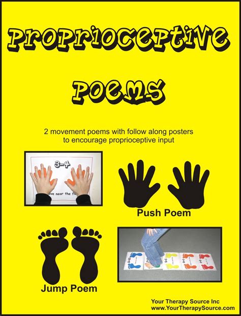 Proprioceptive Activities For The Classroom Your Therapy Source