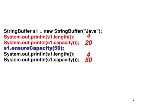 Ppt Stringbuffer Class In Java Powerpoint Presentation Free Download Id6107938