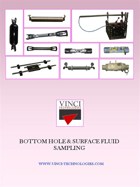 Fluid Sampling Tools Pdf Cylinder Engine Pressure