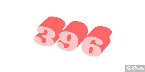 396 Number Animated  Logo Designs