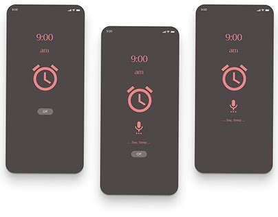 Alarm Ui Projects Photos Videos Logos Illustrations And Branding Behance