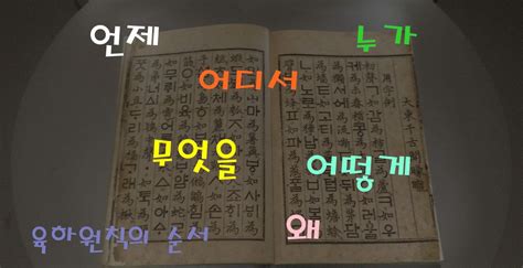 정확한 육하원칙 순서 및 작성법 영어 뜻 N잡펭귄