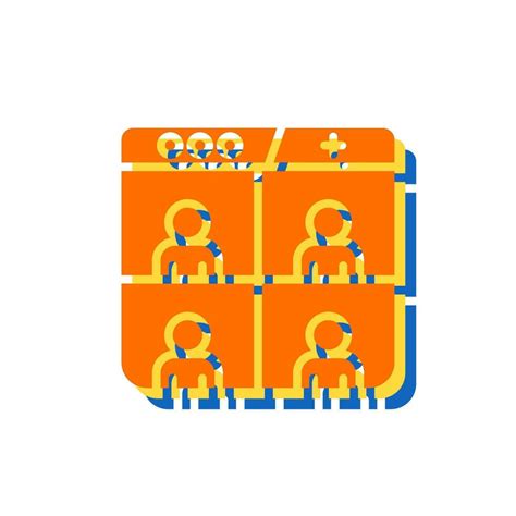 Web Conferencing Vector Icon 27898042 Vector Art At Vecteezy