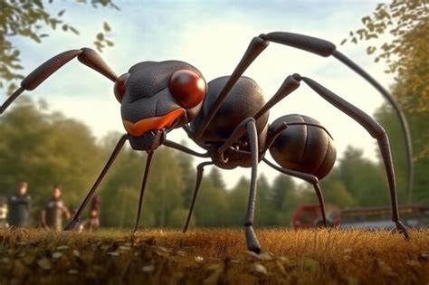 Premium Ai Image A Bug From The Movie Ant